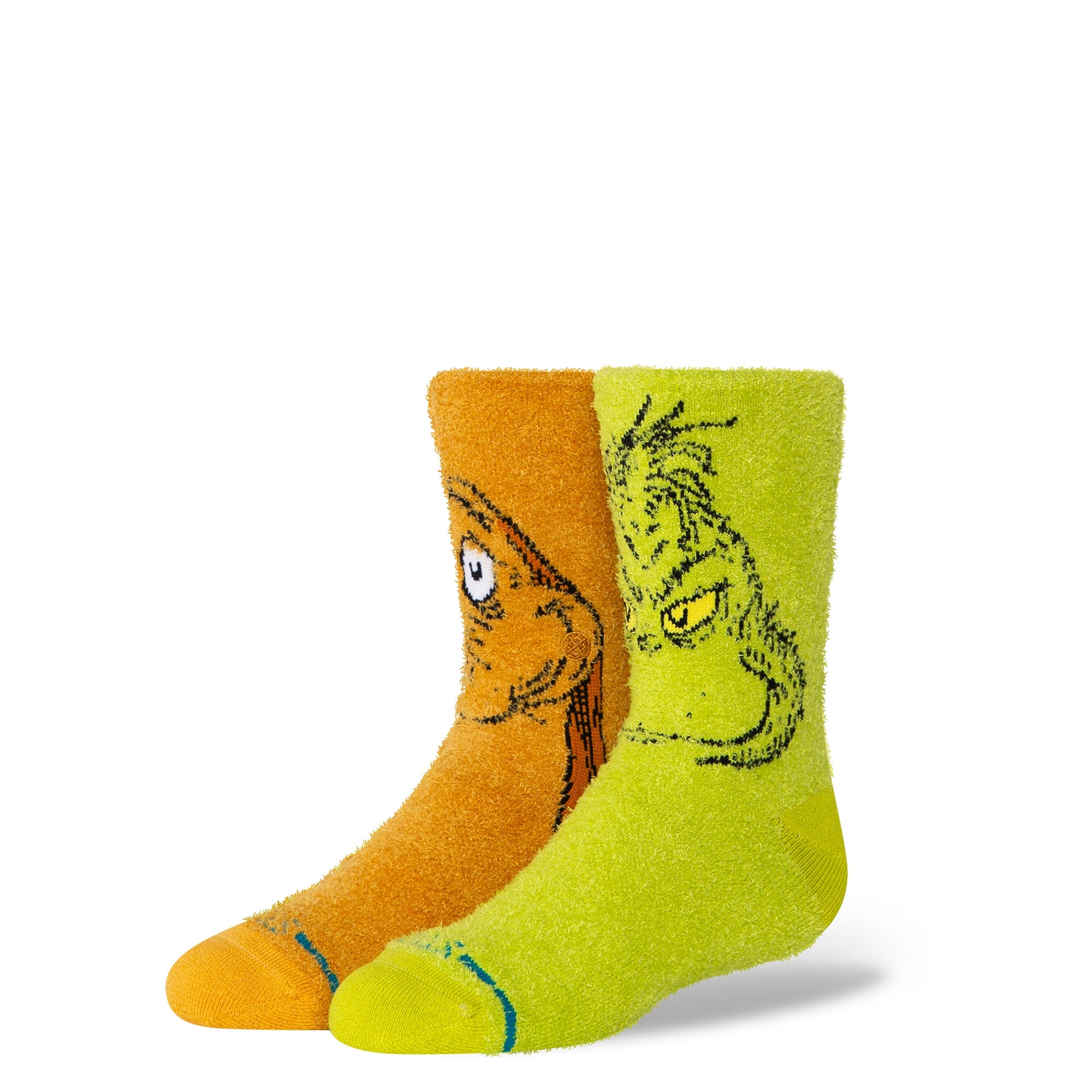 The Grinch: Grinch and Max (Kid's) | FloorPlay Socks