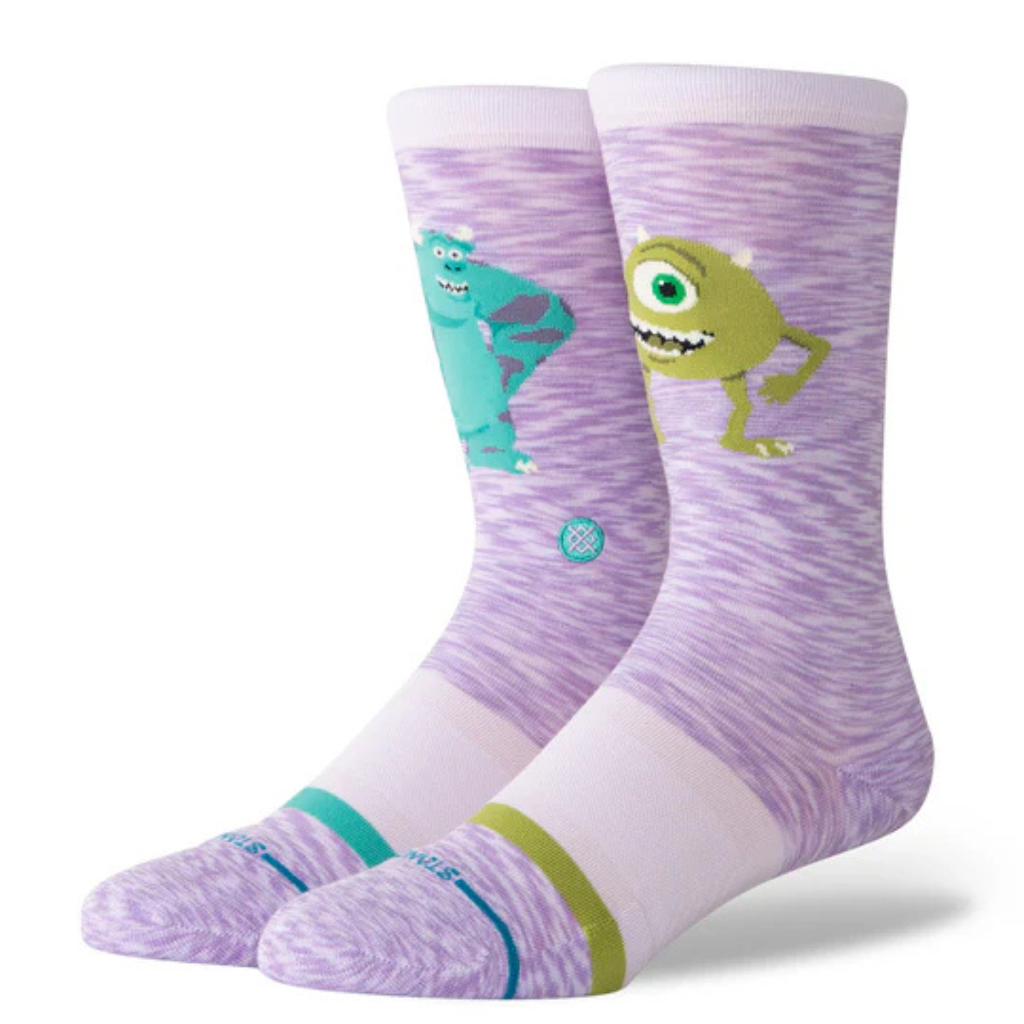 Pixar Monsters Inc: Scare Floor Crew | FloorPlay Socks