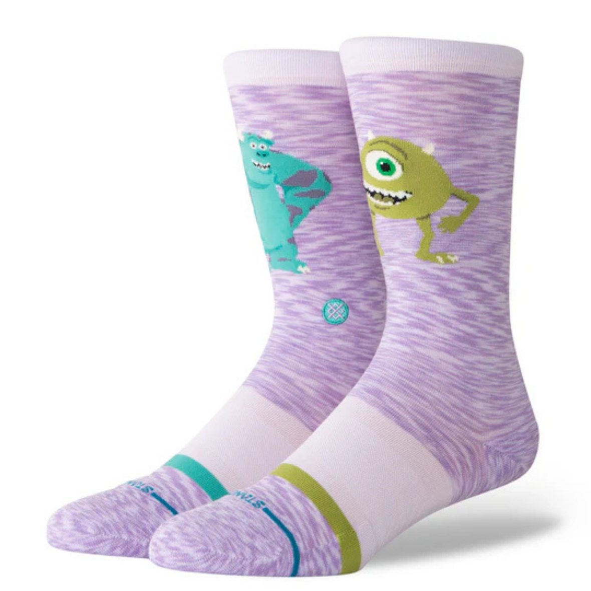 Pixar Monsters Inc: Scare Floor Crew | FloorPlay Socks
