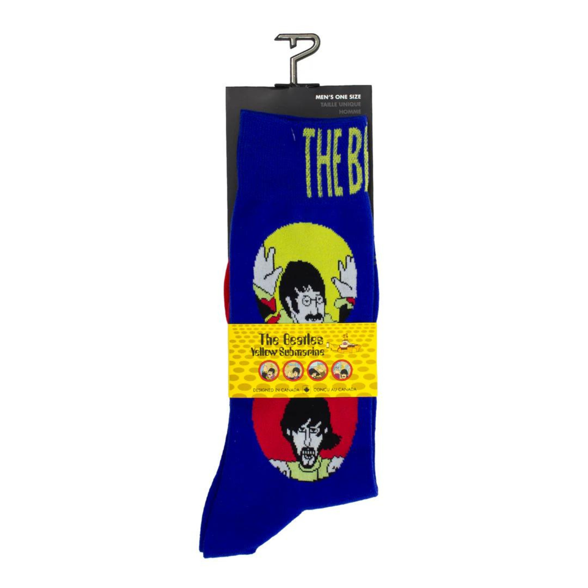The Beatles: Yellow Submarine Window Faces | FloorPlay Socks